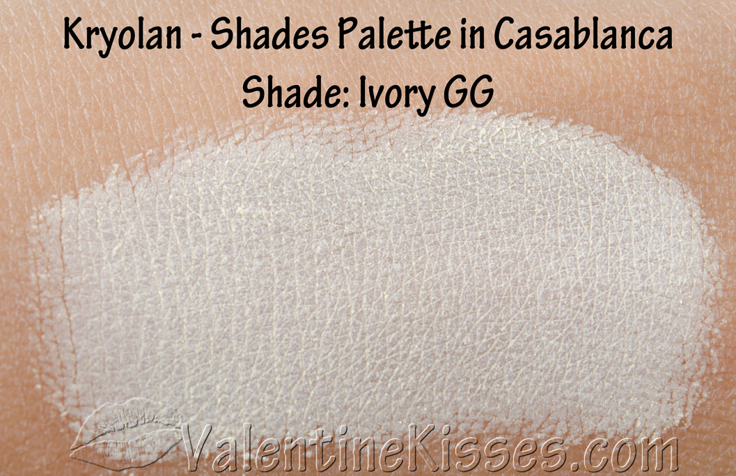 Valentine Kisses: Kryolan Shades Eyeshadow Palette in Casablanca - pics ...