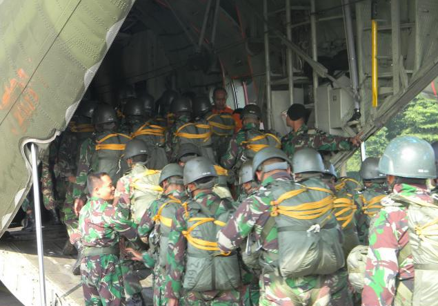 Paskhas Gelar Latihan “Trisula Perkasa 2013” | Indo Defense