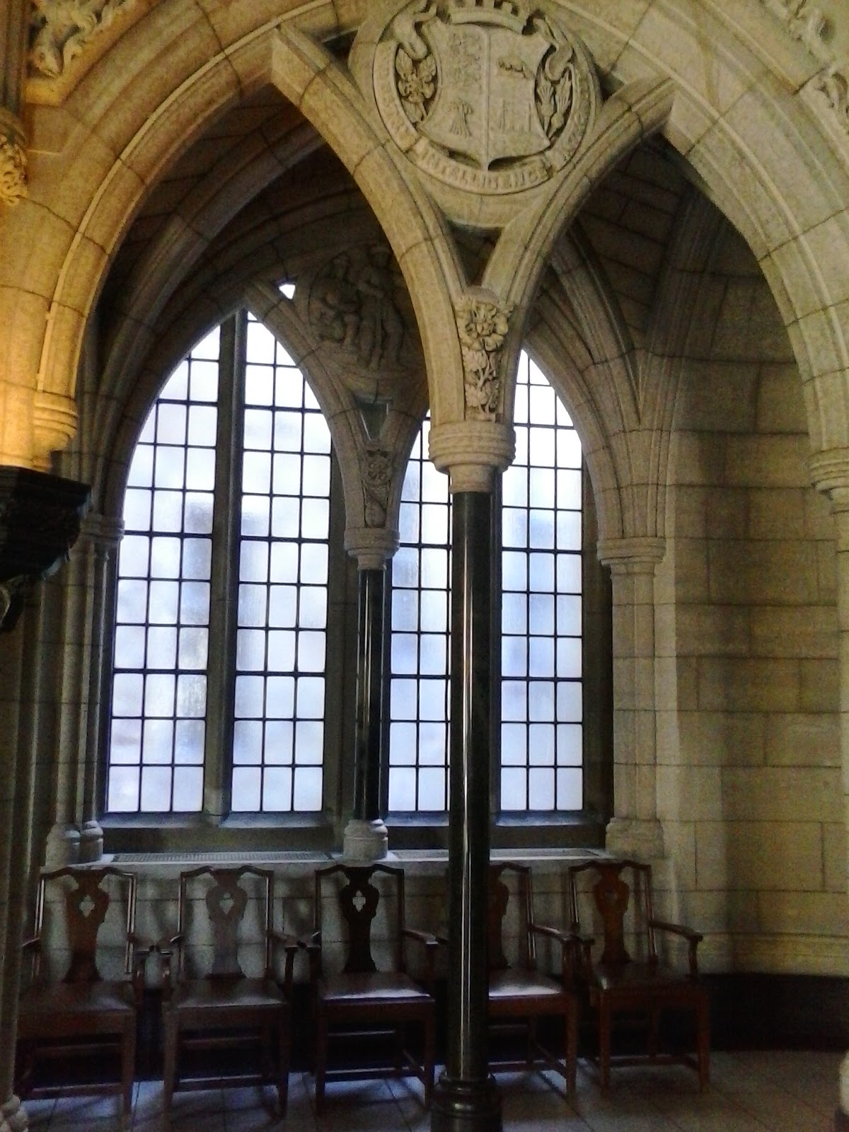 Ottawa Daily Photo: Architectural Details Inside Centre Block