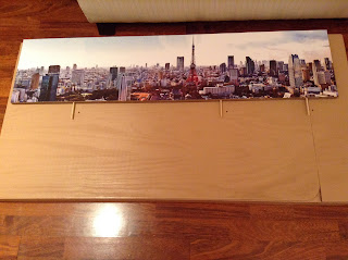 N-scale Shinkansen Layout: Background Scenery