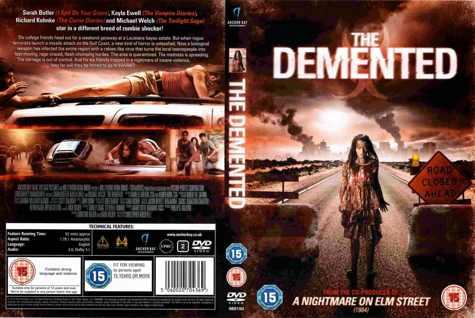 ESTRENOS EN BLU RAY: THE DEMENTED