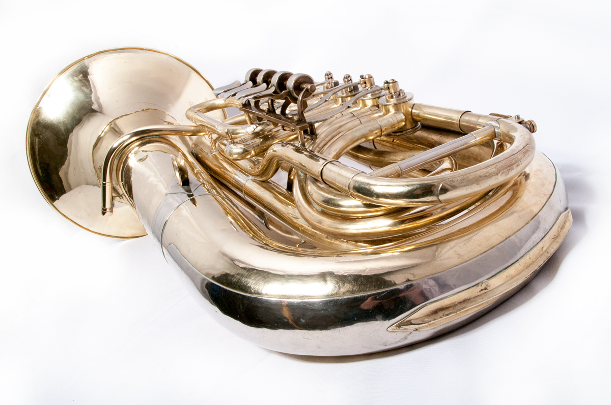 Rotary Valve Tuba in Bb by Josef Lidl - 4V - LBB 701 | Brassmaniac.com
