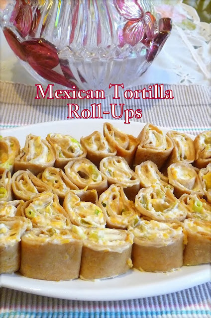 MEXICAN TORTILLA ROLL-UPS