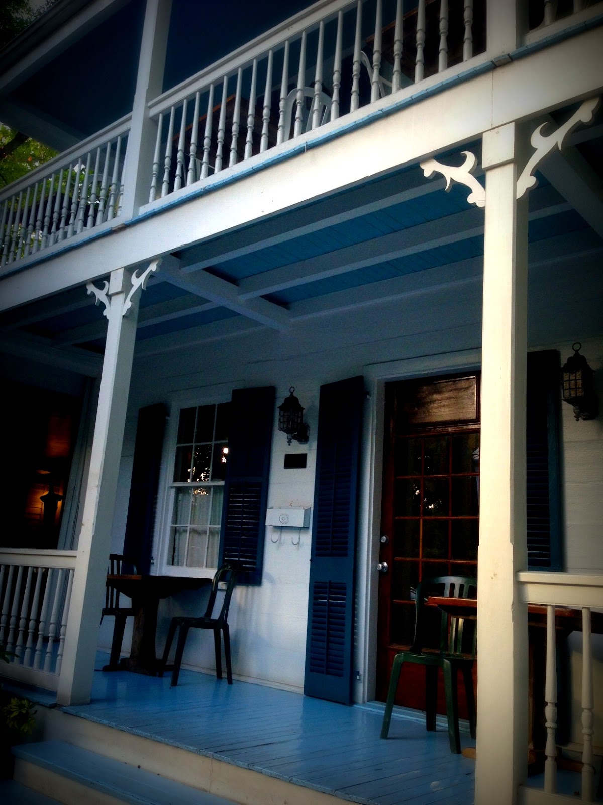 Come Home to Paradise: Key West Traditions: Blue Porch Ceilings