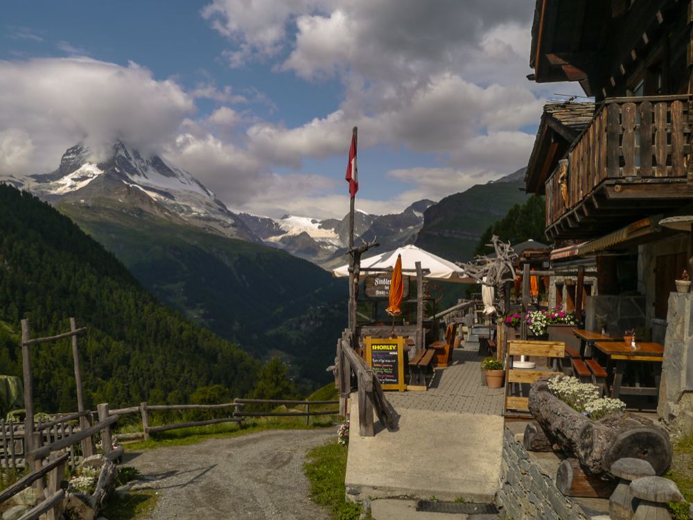 Wallis 2014 - Zermatter Rundwanderung über Findeln, Blauherd, Tuftern ...