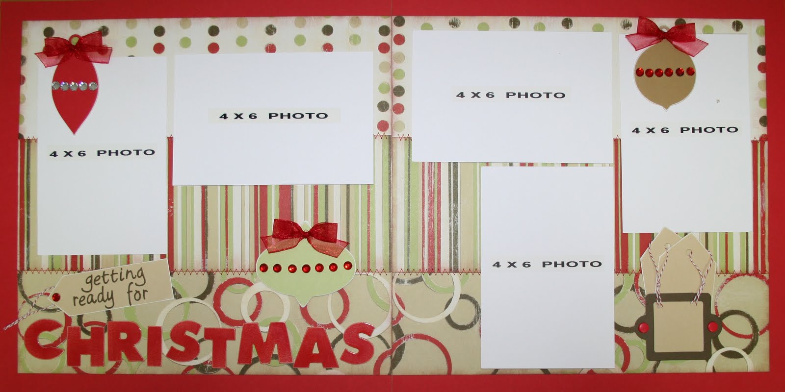 Scrapbooking for Others: Photo Mat Placement
