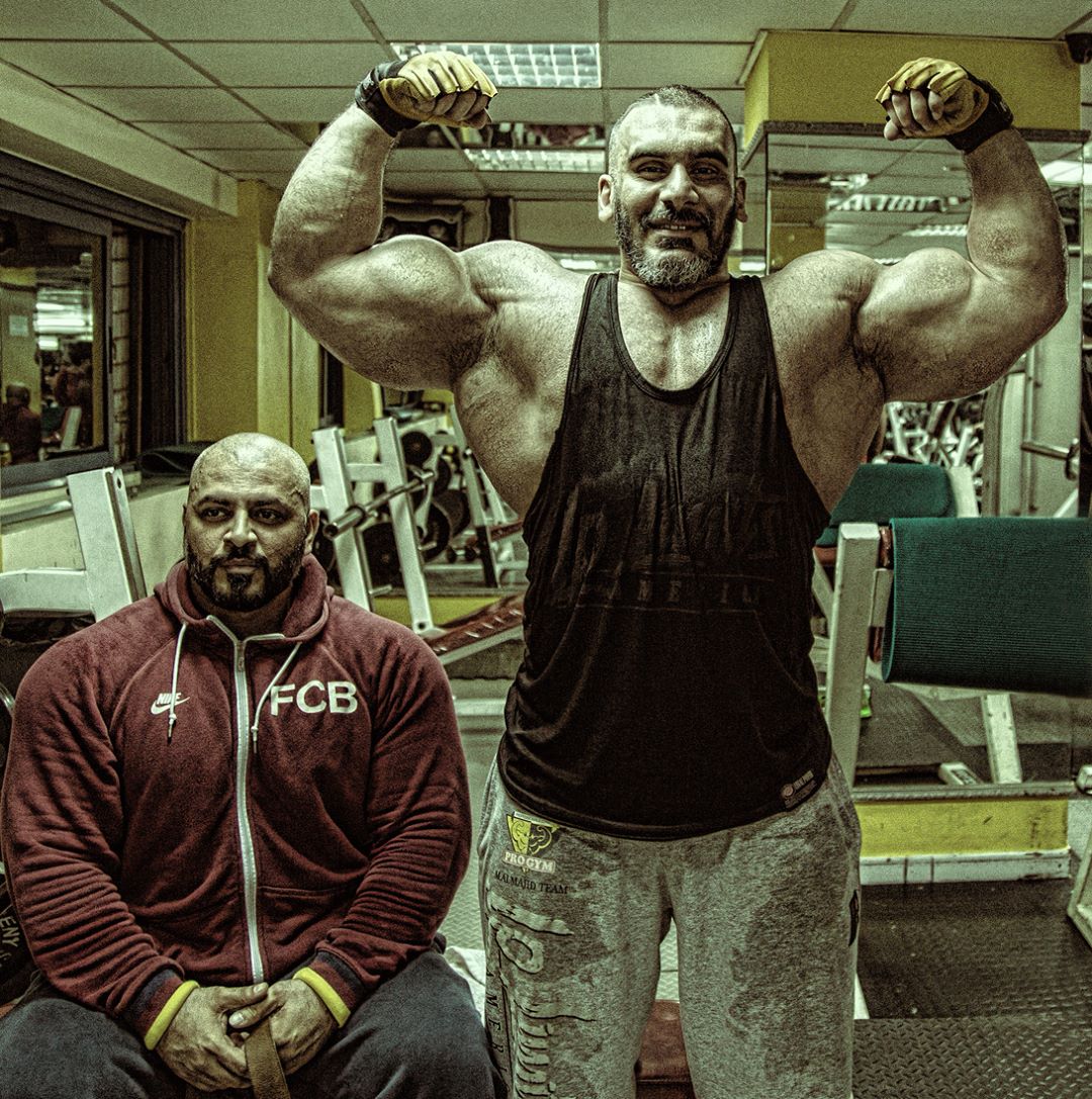 Muscle Lover: Brutal Arab bodybuilder Sayed Ibrahim Al Hashmi