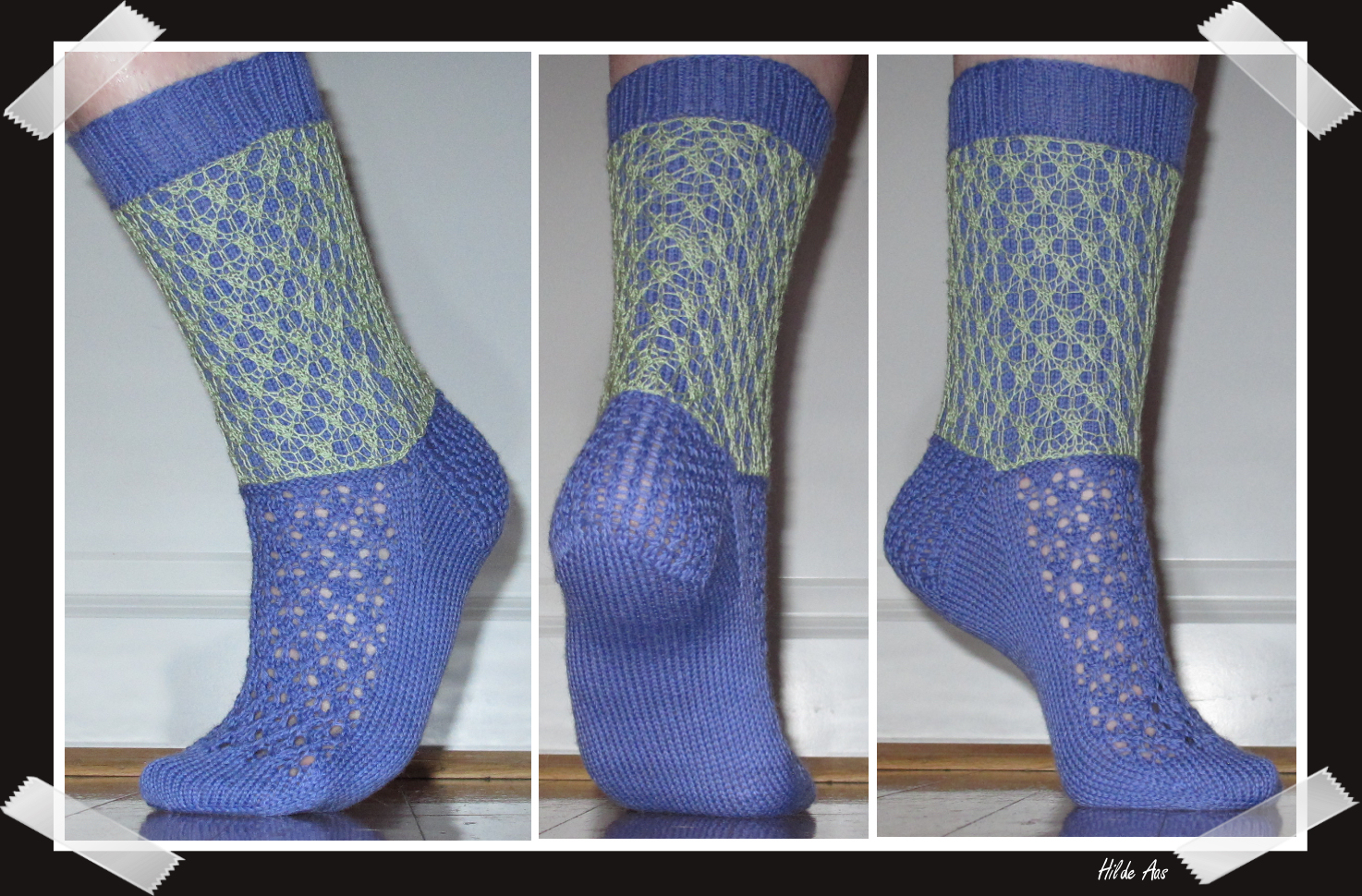 Hobby Kroken: Sokk med blonde