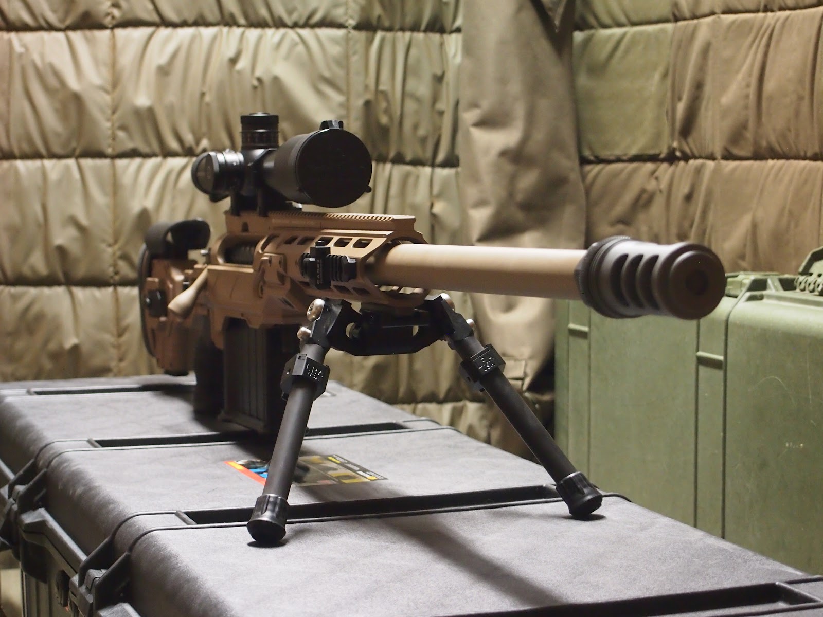 Mister Donut's Firearms Blog: PGW LRT-3 in the Cadex Dual Strike Chassis