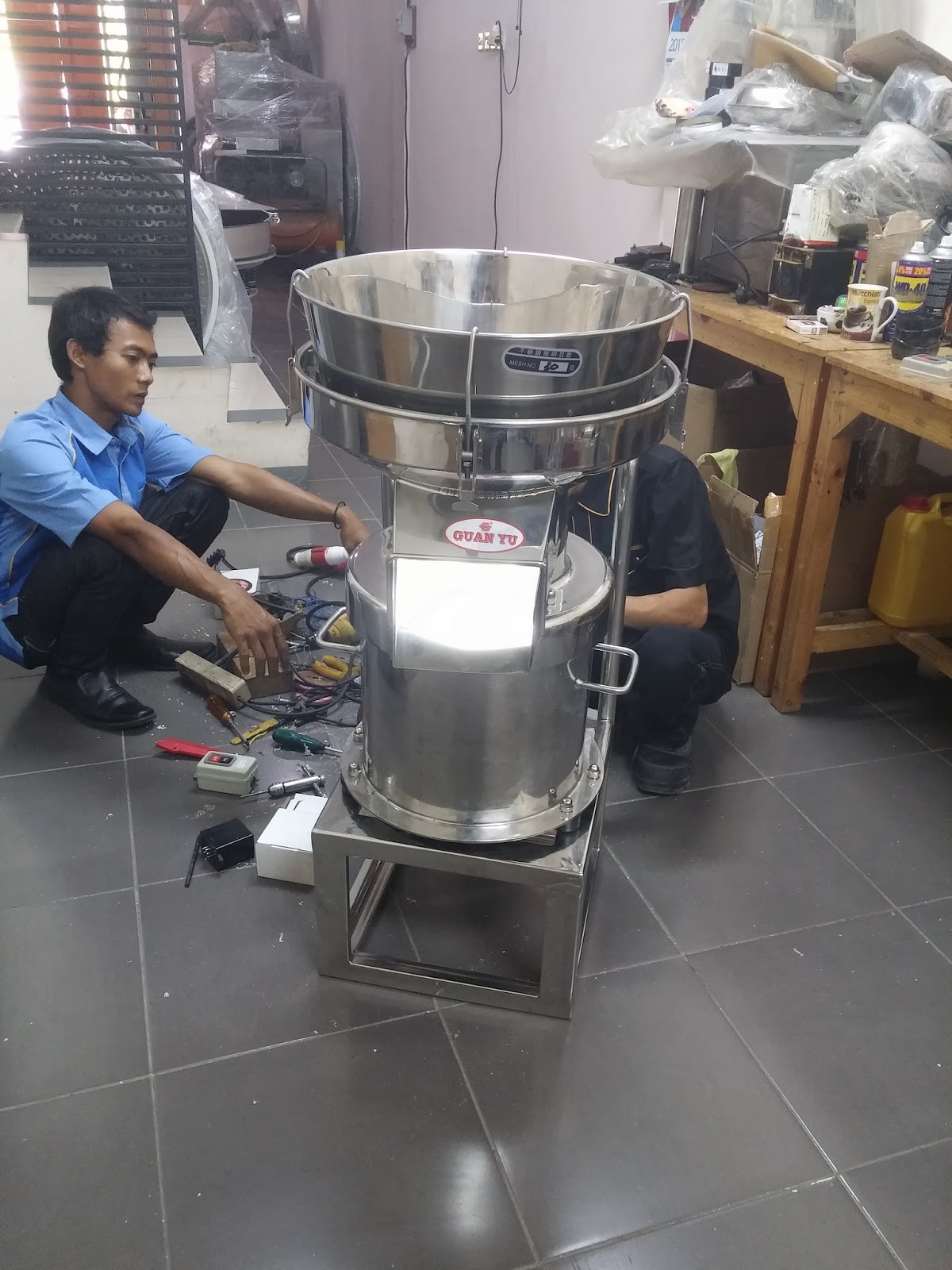 MESIN PENGAYAK-VIBRO SEPARATOR AND FILTERING MACHINE-TAIWAN: MESIN AYAK ...