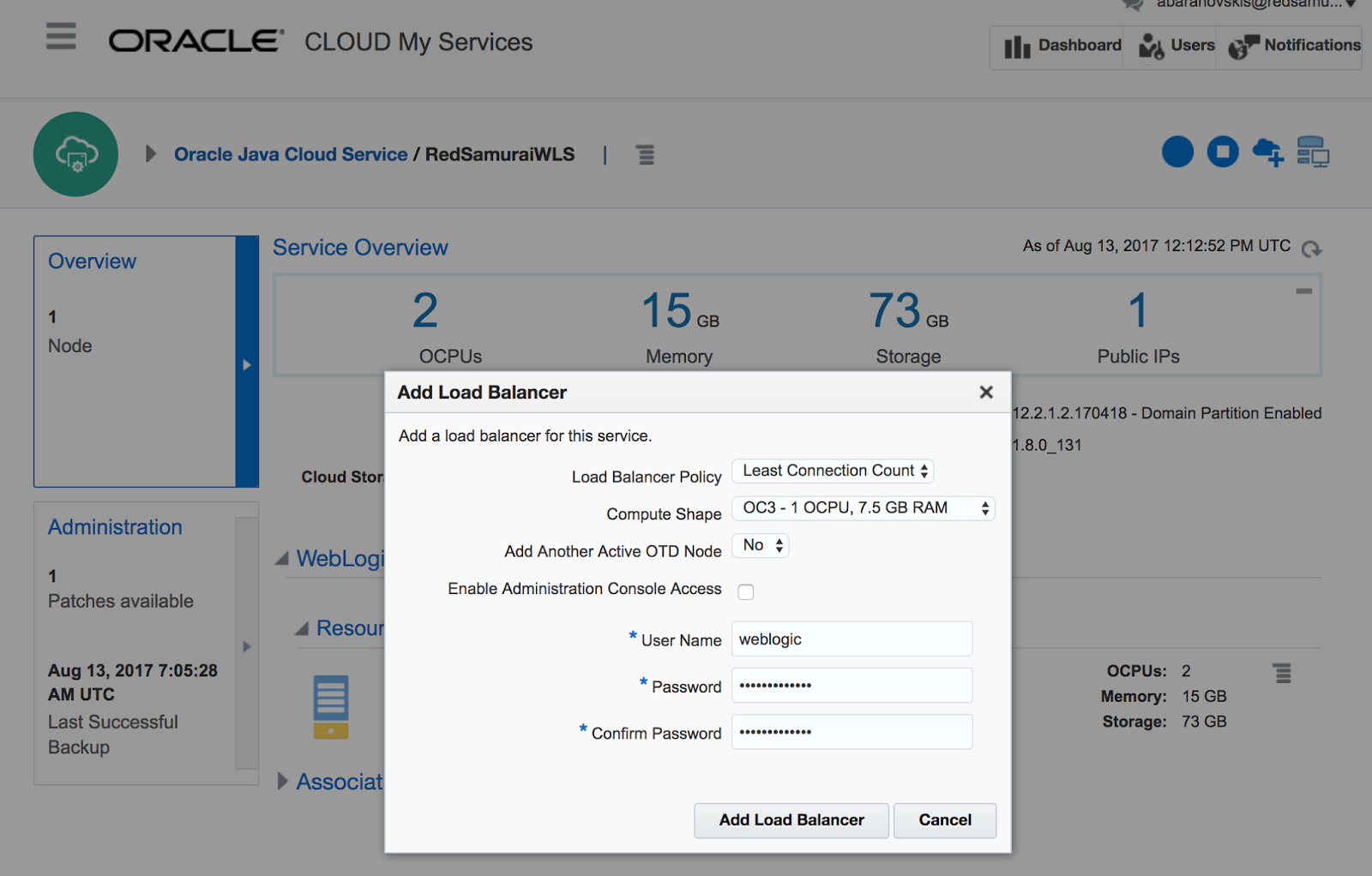 Andrej Baranovskij Blog: Oracle Java Cloud Service - Scaling and ...