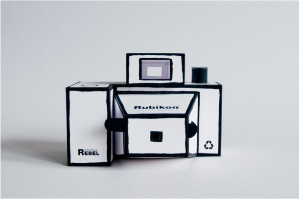 Rubikon 2 Pinhole Camera Papercraft | Paperized Crafts