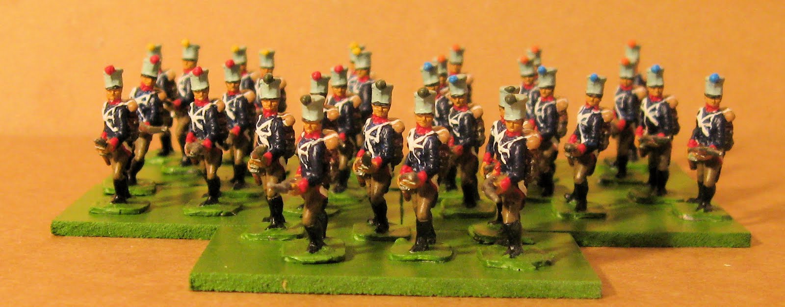 The Hinton Hunter: Napoleonic Units: Der Kriegspieler Baden infantry