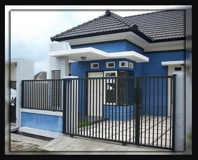 Minimalist Design Iron Fence Houses ~ FREE DESIGN NEWS