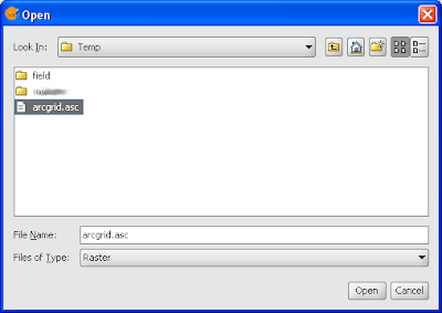 dominoc925: Load and Display an ESRI ArcGrid ASCII file in gvSIG
