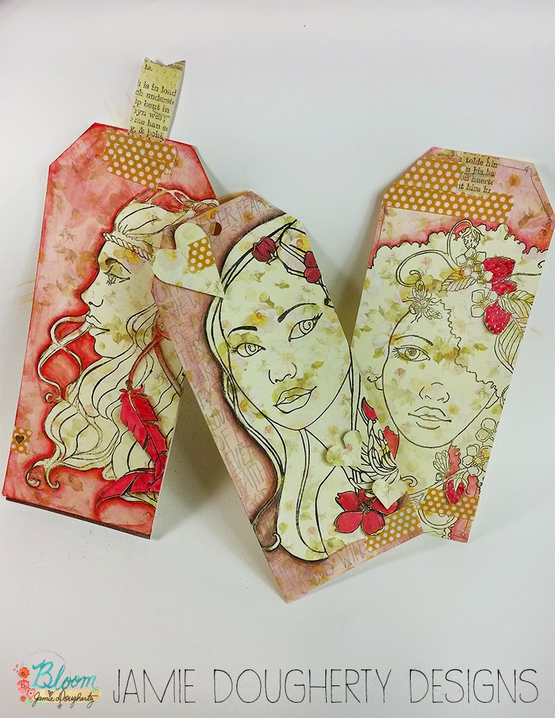 Jamie Dougherty Designs: Westcott and Bloom Girl Blog Hop.