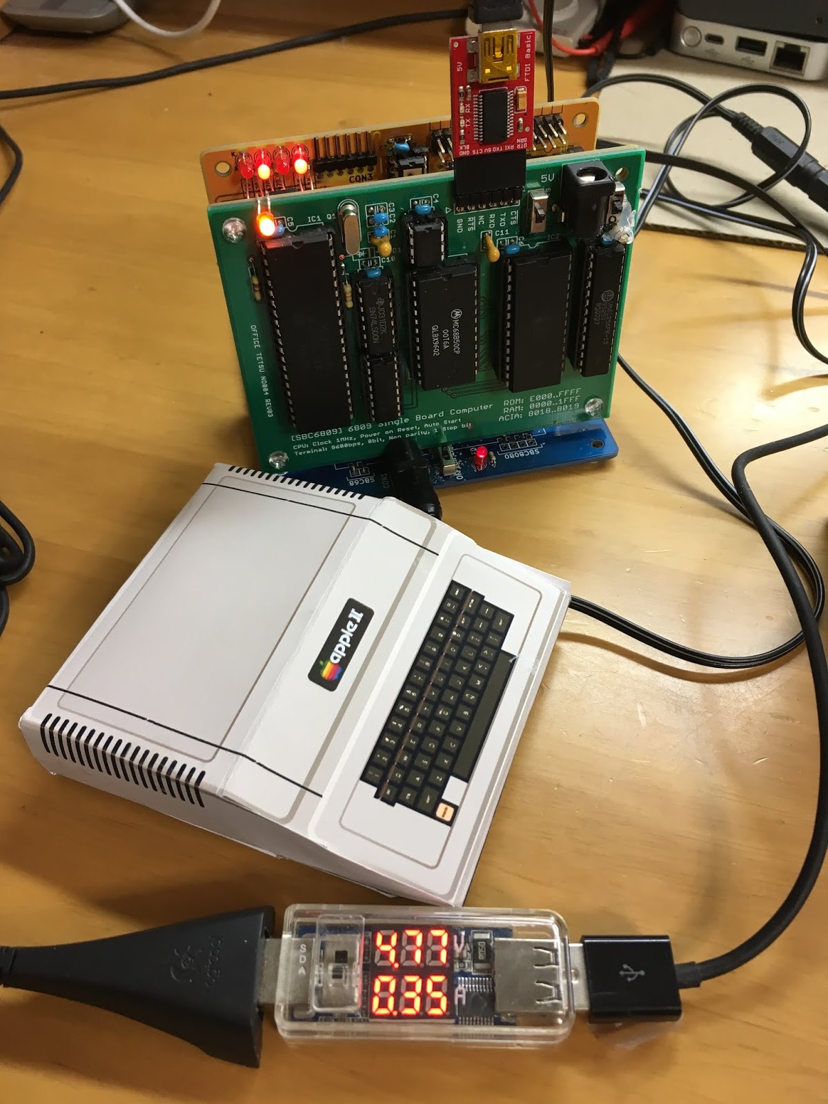 SBC6809をつくる: 2019