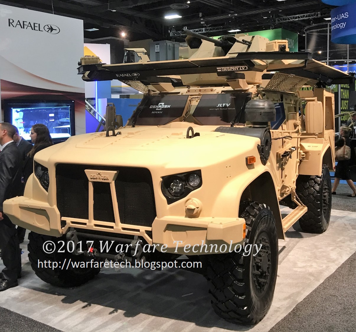 WARFARE TECHNOLOGY: Rafael Samson Dual 30 on JLTV