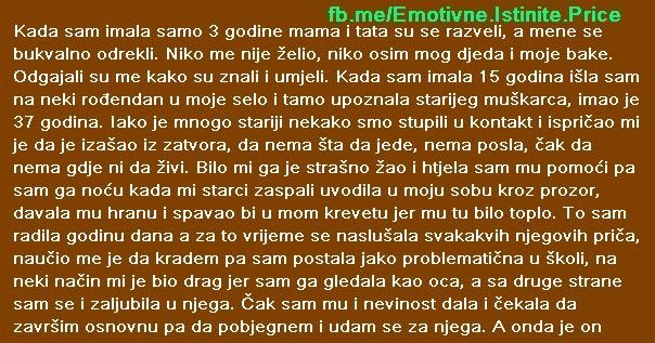 KUHINJA I ZDRAVLJE: ISPOVEST: KADA SAM IMALA SAMO 3 GODINE MAMA I TATA ... KUHINJA I ZDRAVLJE: ISPOVEST: KADA SAM IMALA SAMO 3 GODINE MAMA I TATA ...