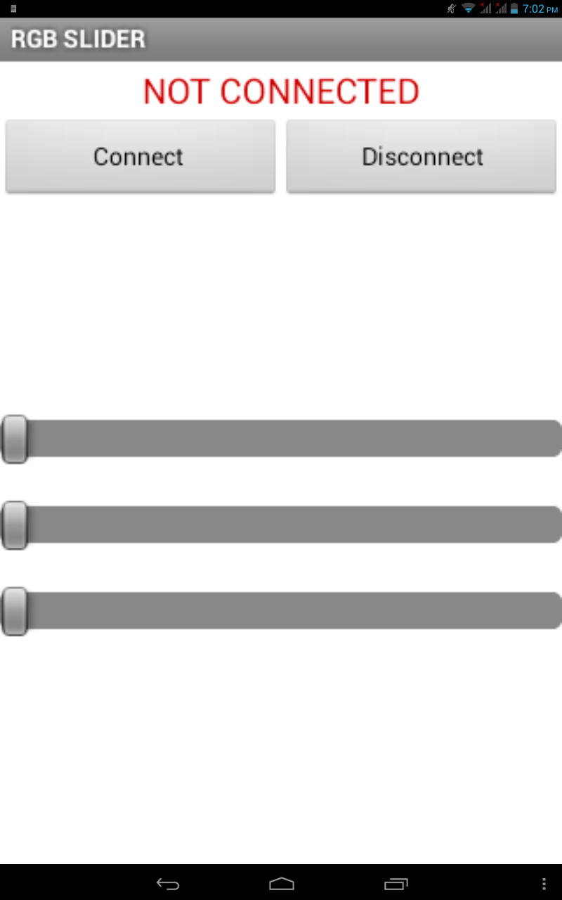 MIT APP MAKER: RGB Slider Color Selector RGB LED | Android and Arduino
