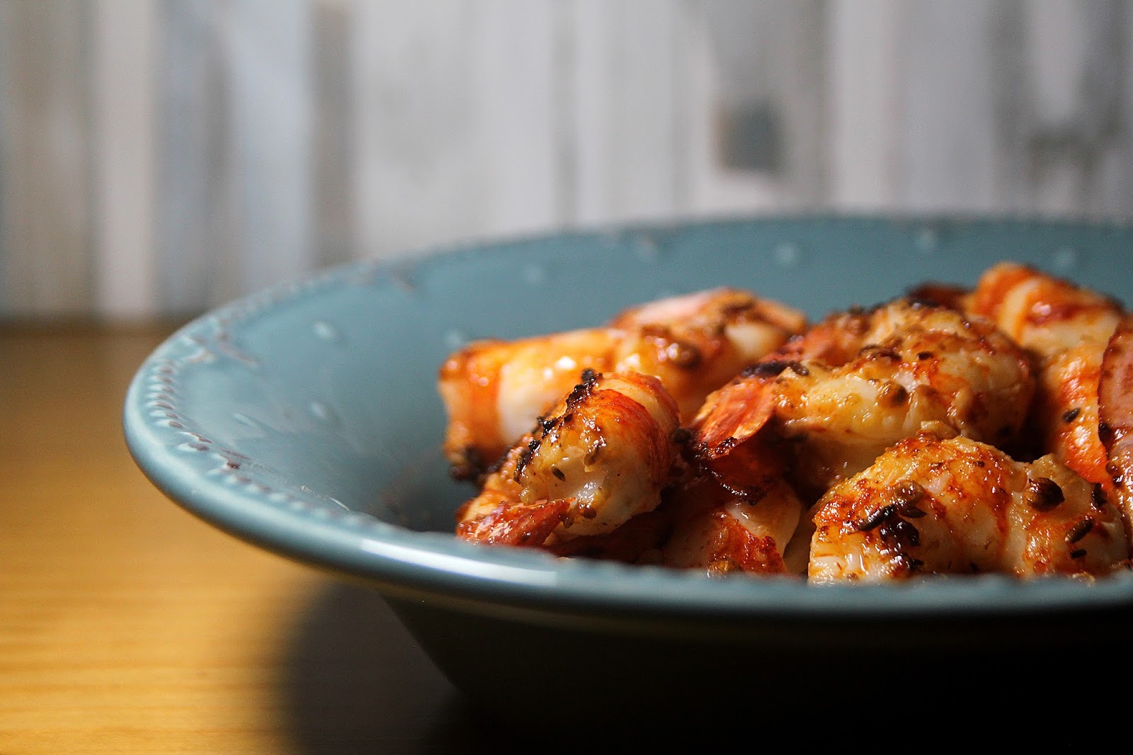 Camarão frito com especiarias