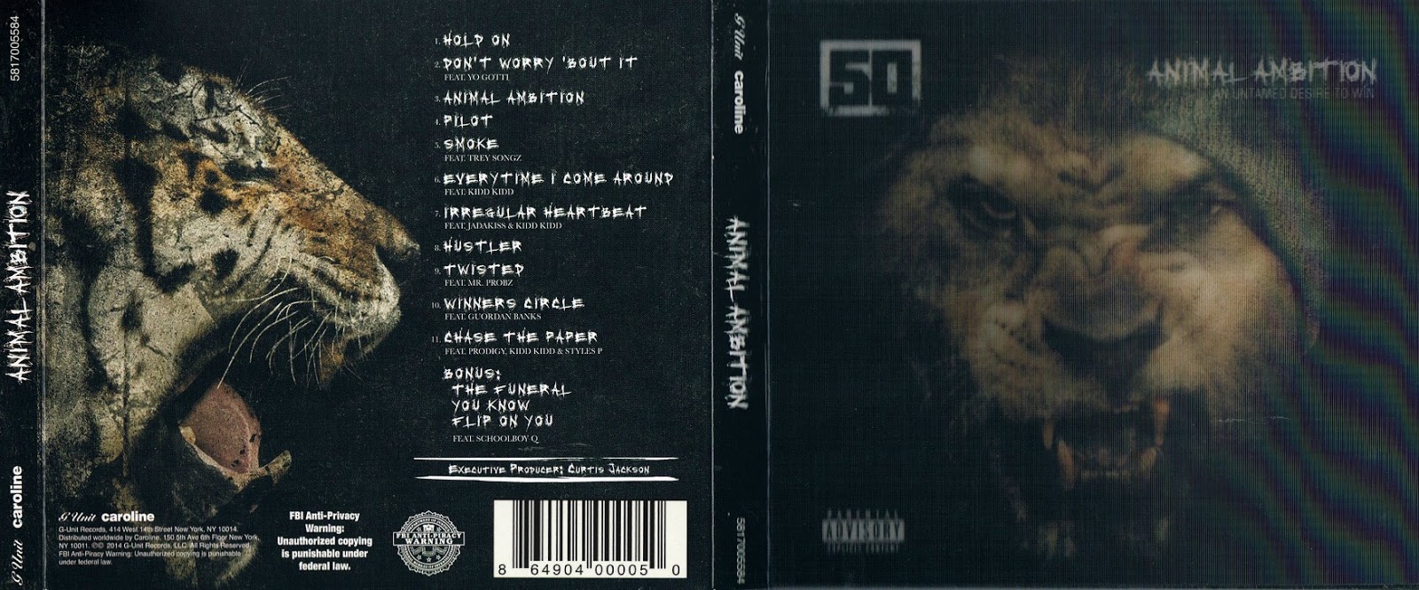 Animal Ambition 50 Cent Deluxe