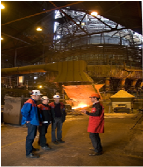 BUILD INDUSTRIAL PAKISTAN: Iron Making Department Pakistan Steel