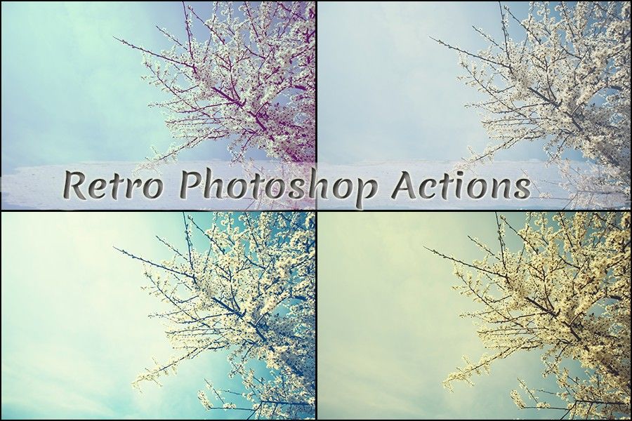 Free Retro Photoshop Actions | ibjennyjenny Free Resources