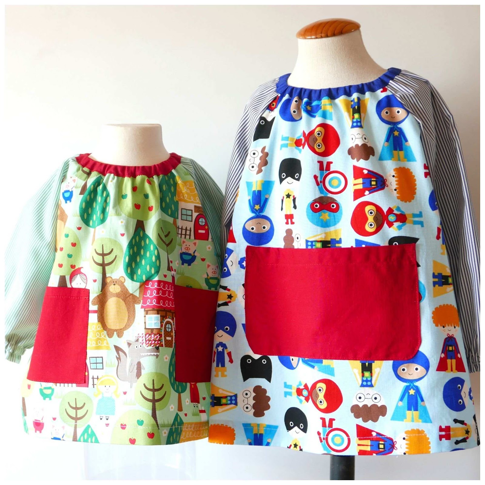 Batas escolares || Patrones de Costura ~ Colours for Baby