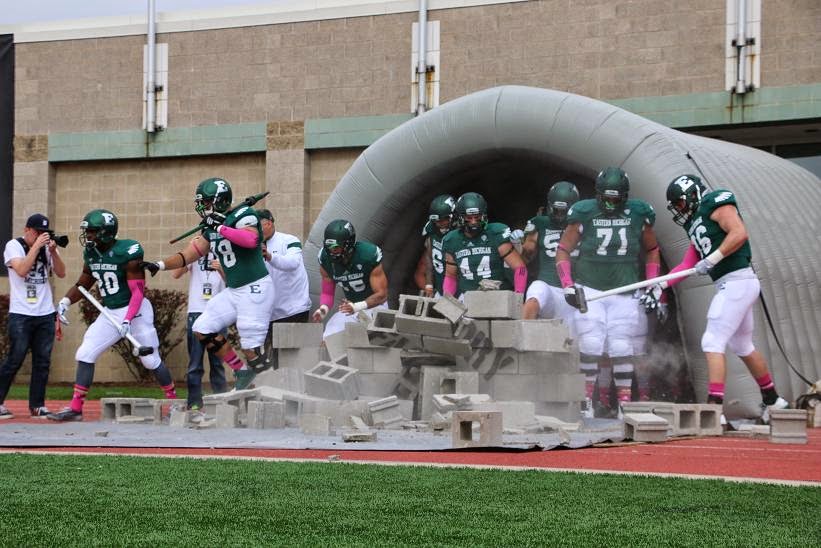 Michigan Exposures: Eastern Michigan Vs. Northern Illinois Huskies Football