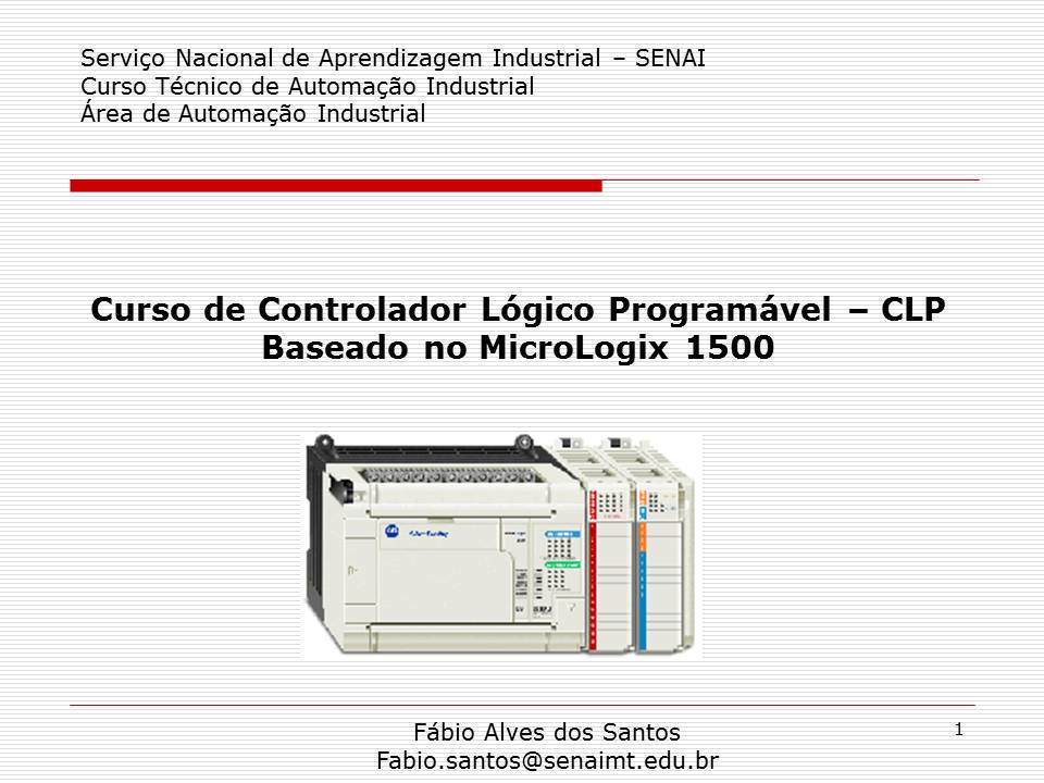 Prof°Fábio Alves Eletrotécnica e Automação: Controlador lógico ...