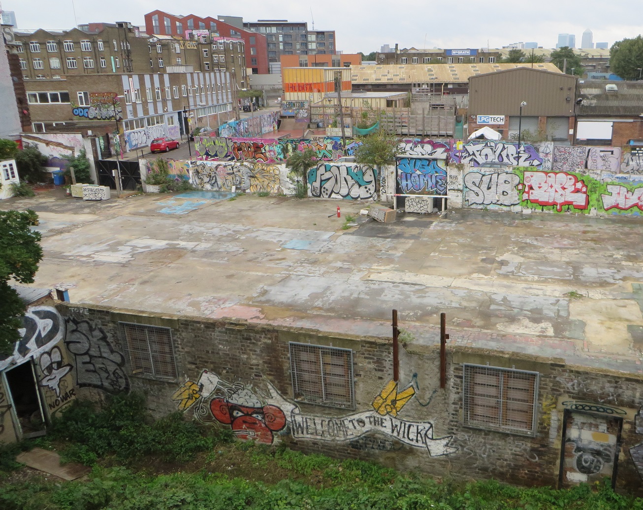 Hackney cyclist: The redevelopment of Hackney Wick Station