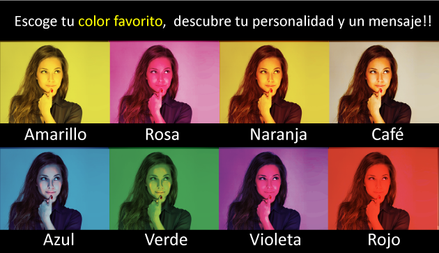 Imagenes, fantasia y color: ESCOGE TU COLOR FAVORITO