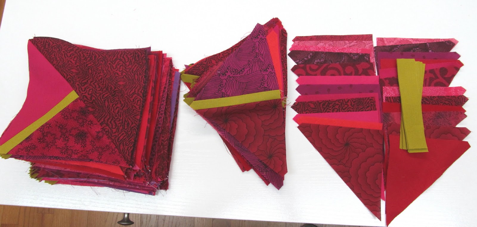 Exuberant Color : Progress on two.............