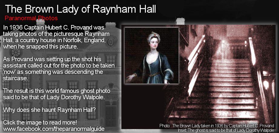 Paranormal-Around: Brown Lady of Raynham Hall