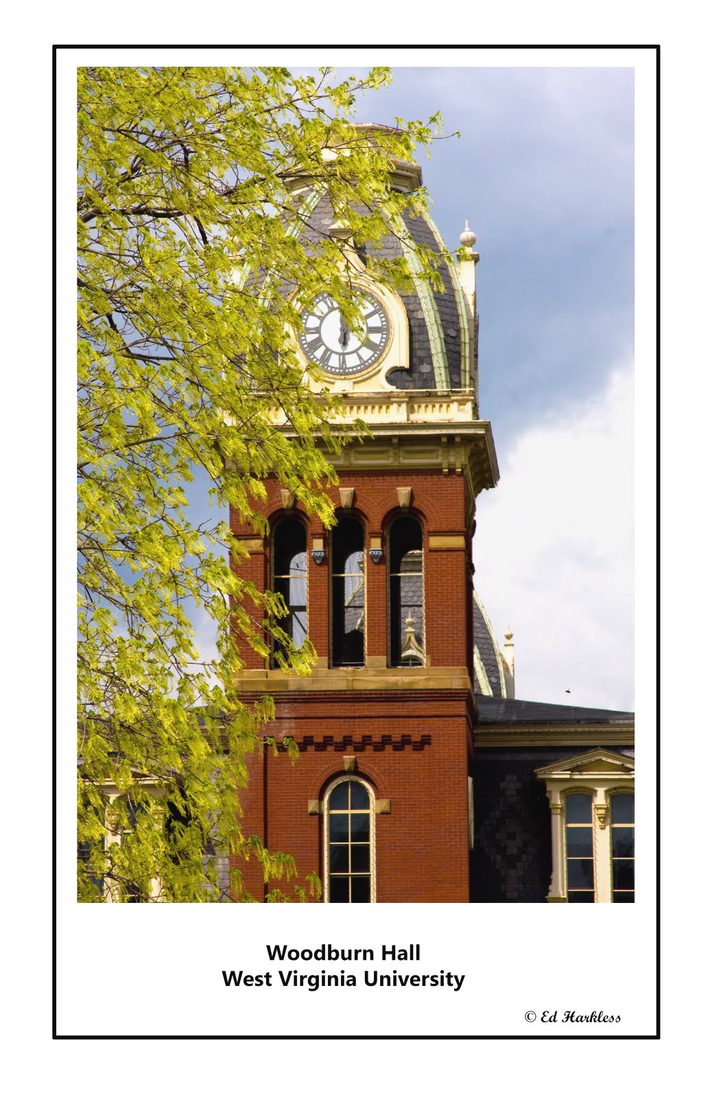 Ed Harkless West Virginia Photos ~~~~: Woodburn Hall - WVU