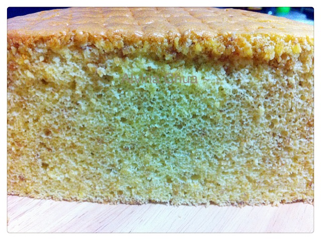 Alvina's Baking Journey ~~: Healthy Wheat Germ cake 健康小麦胚芽蛋糕~