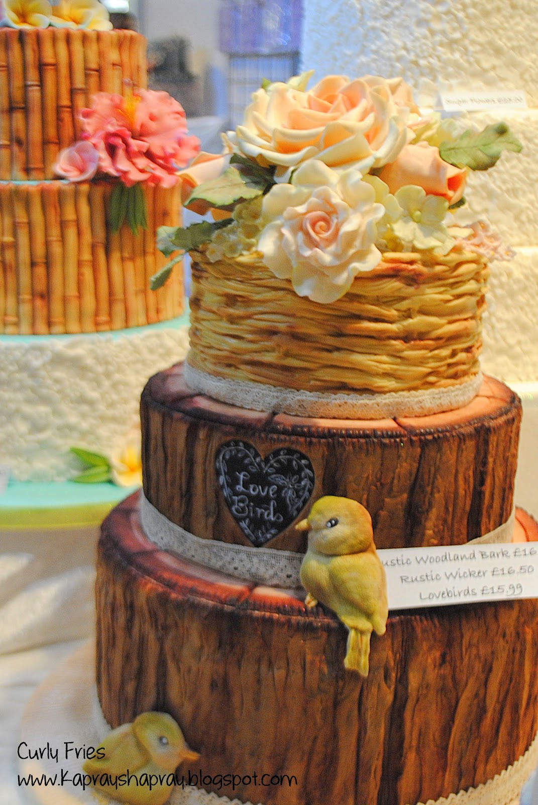 Curly Fries: WEDDING INSPIRATION: Cakes from the Cake & Bake Show 2016