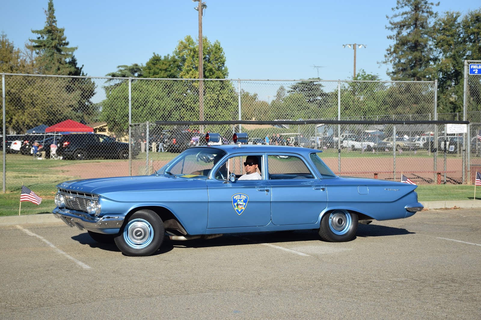 Santa Cruz Police: SCPD’s 1961 Chevy Biscayne Patrol Car Wins 1st Place