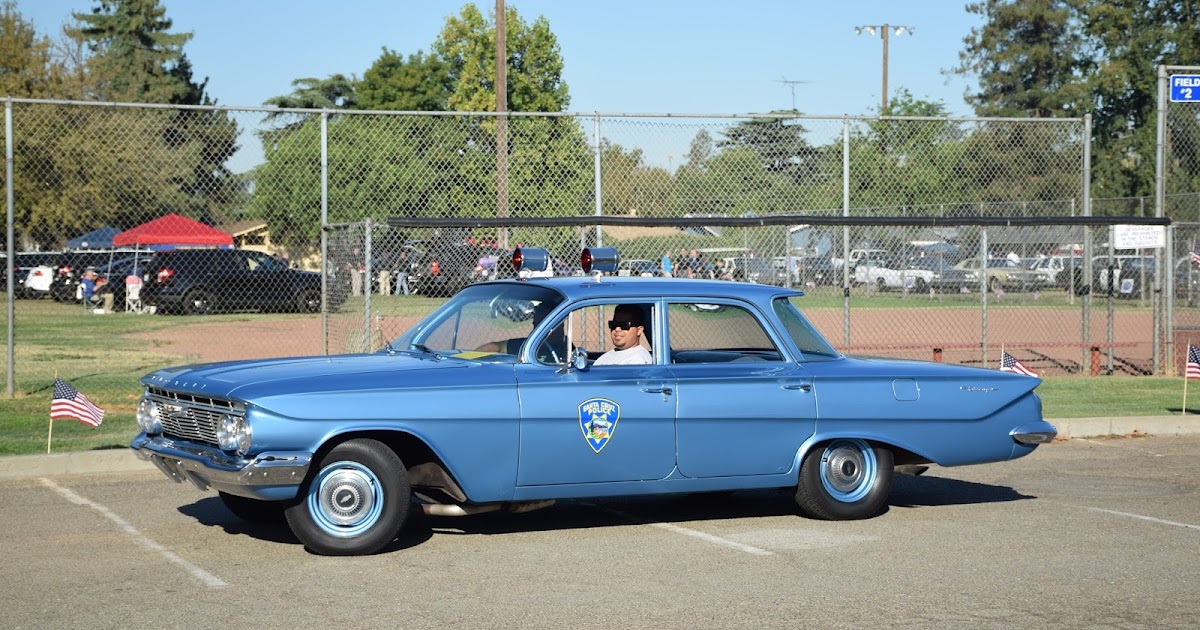 Santa Cruz Police: SCPD’s 1961 Chevy Biscayne Patrol Car Wins 1st Place