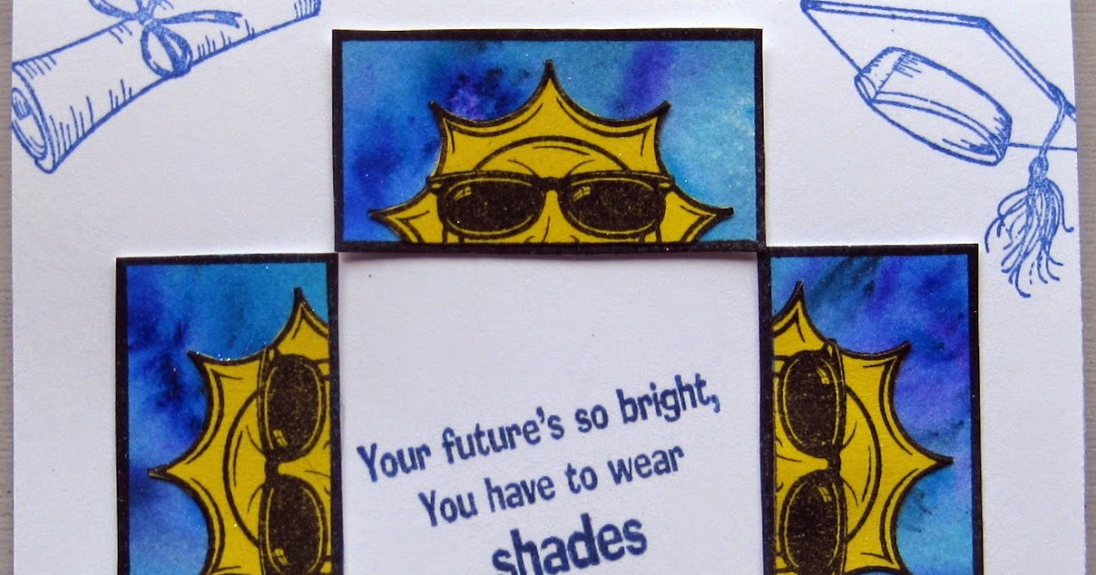 Karen's Kreative Kards: Bright Future Graduation Card