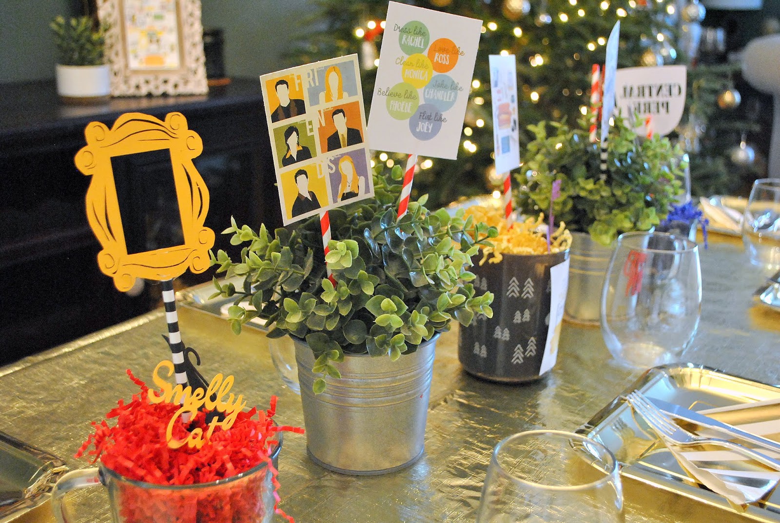 FRIENDS Themed Birthday Party - The Green Dish Blog