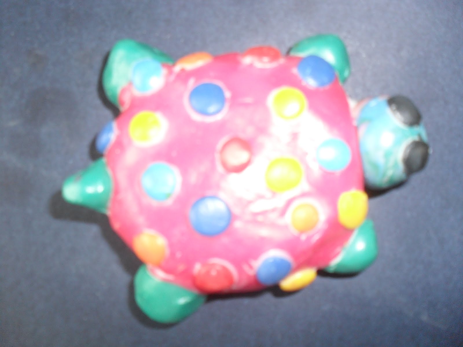 MANUALIDADES CON MAR: TORTUGAS DE PLASTILINA