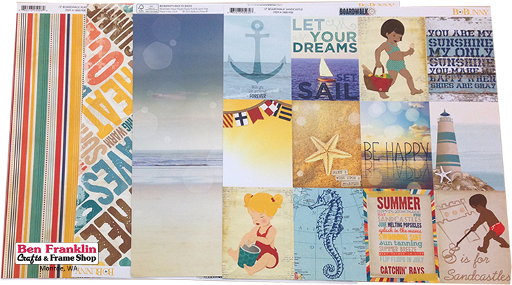 Ben Franklin Crafts and Frame Shop, Monroe, WA: BoBunny "Boardwalk ...