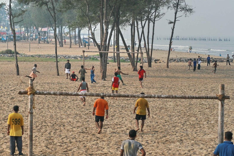 Jeevan's KALLI VALLI : The Kozhikode (Calicut) Beach with photos