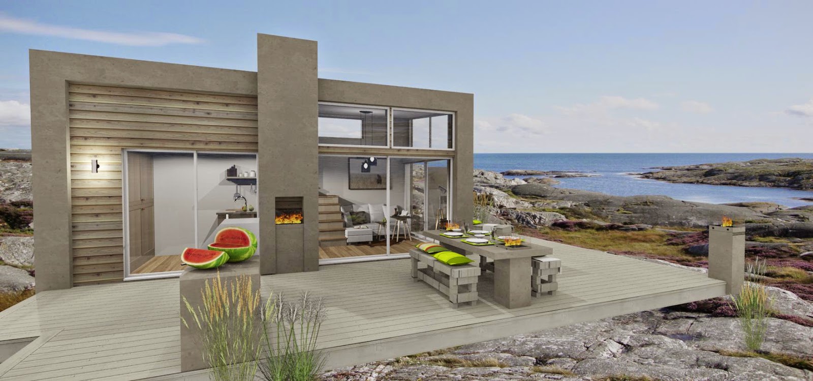 Den Vita Drömgården: Det moderna Attefallshuset goes New England!