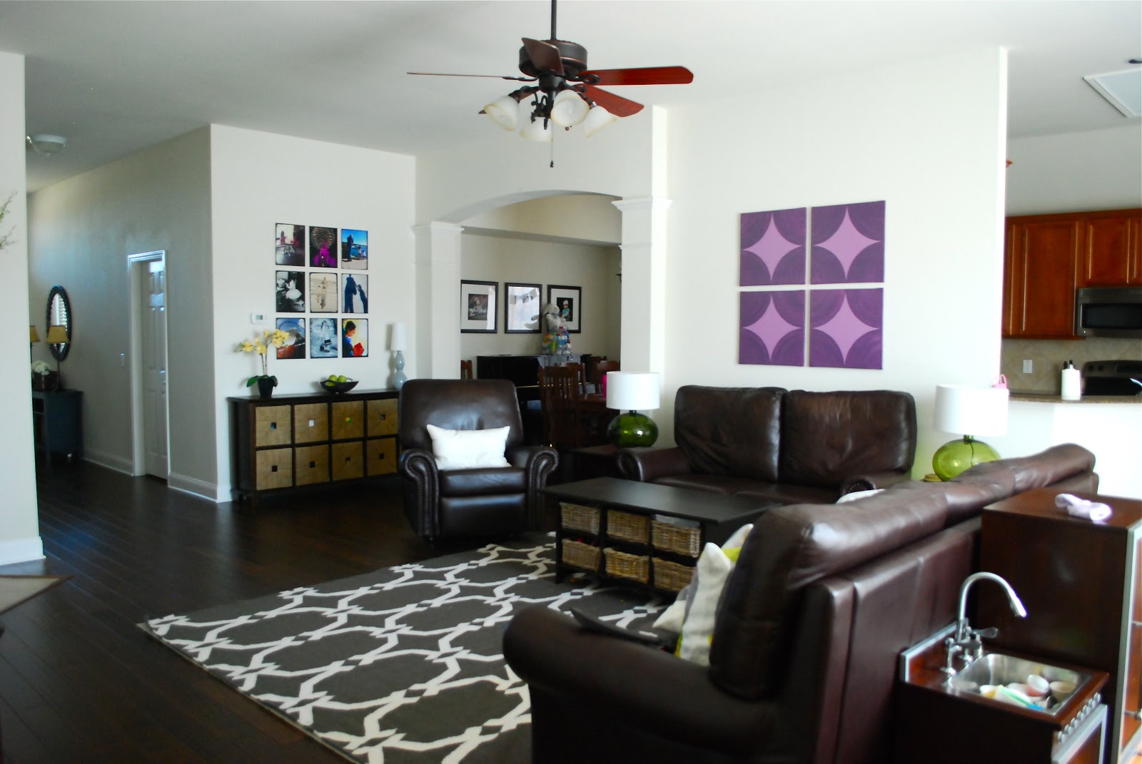 better than i could have imagined: Photo Display Wall