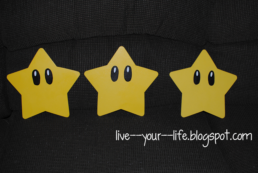The Best Days Of Your Life: I painted a Super Mario Star