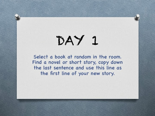 EZZYCUPCAKE: 30 DAY CHALLENGE - DAY 1: Writing Prompt