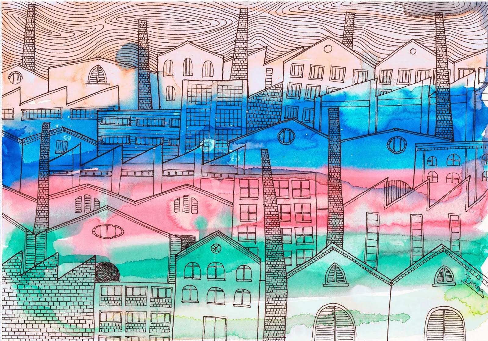 Patrimonio Industrial Arquitectónico: Mis dibujos industriales ... Patrimonio Industrial Arquitectónico: Mis dibujos industriales ...